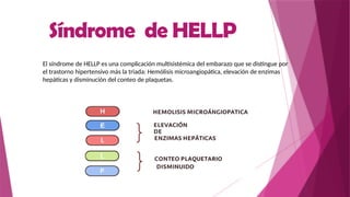SINDROME HELLP DURANTE LA GESTACION ( SHELL ) .pptx