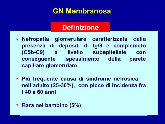 Sindrome nefrosica | PPT