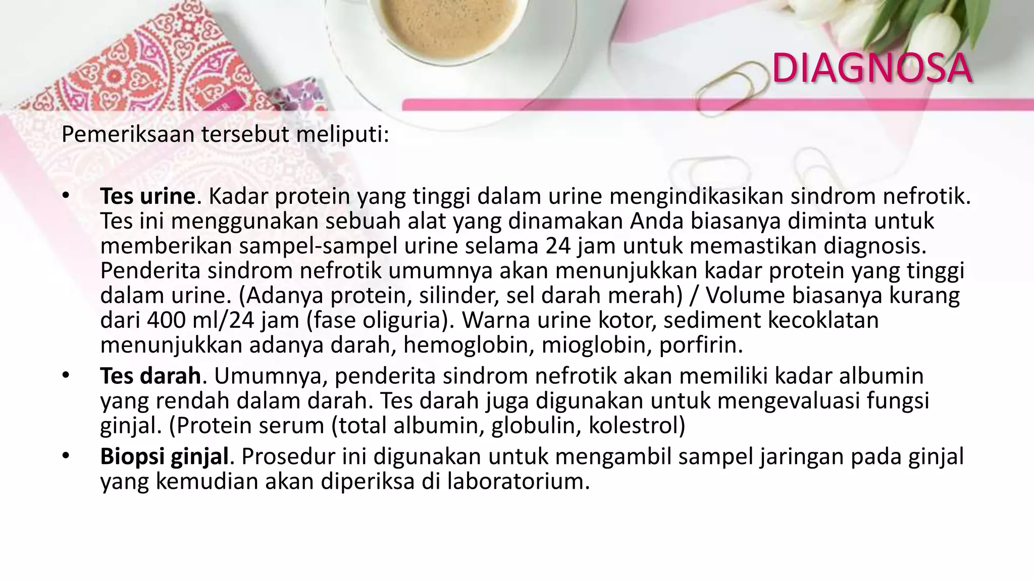 Sindrome nefrotik | PPTX