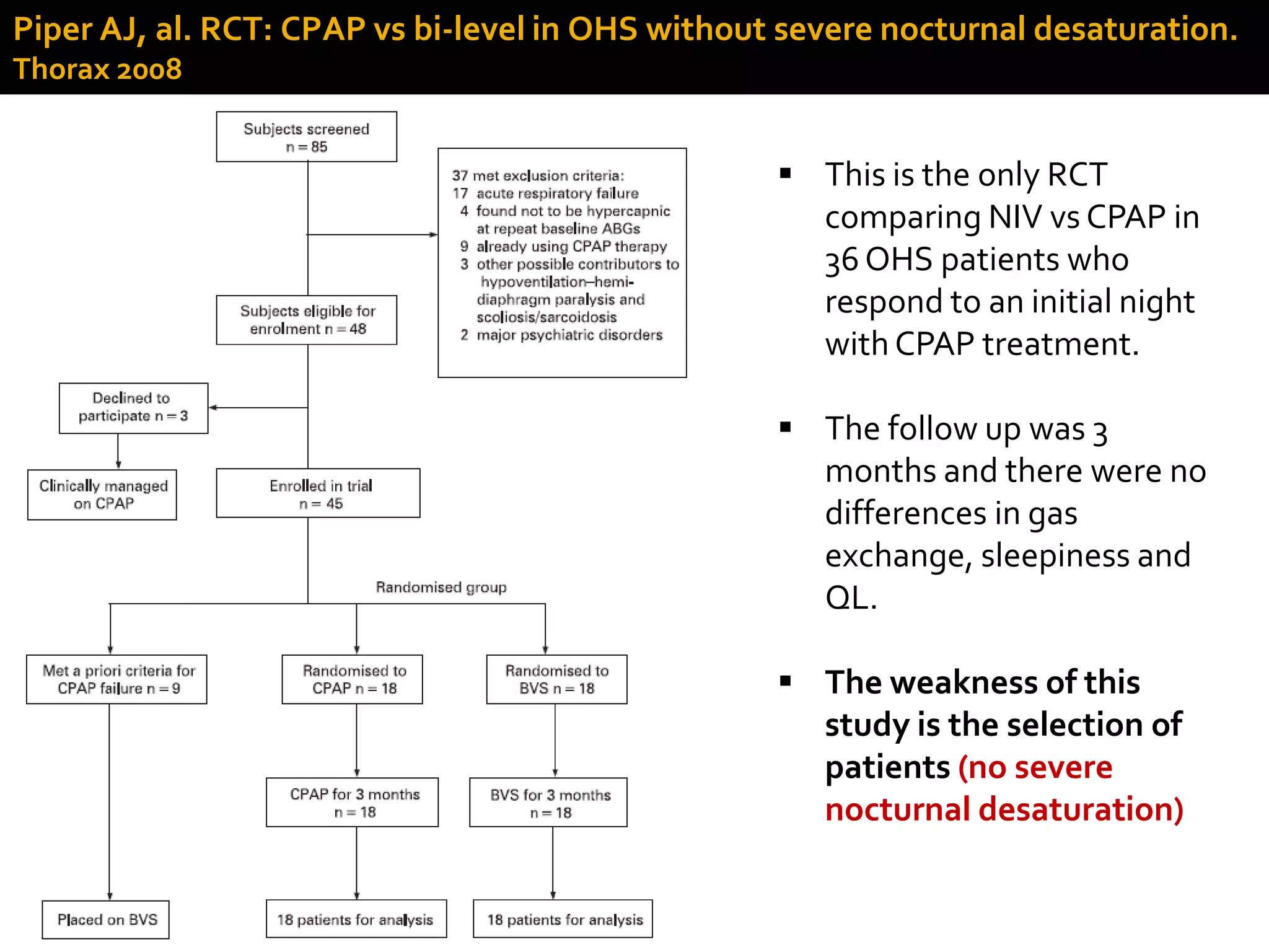 Sindrome obesidade hipoventilação tratamento cónico | PPTX