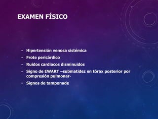 Sindrome pericardico semiologia | PPTX