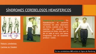 SINDROMES CEREBELOSOS DEL VERMIS y HEMISFERIOS.pptx