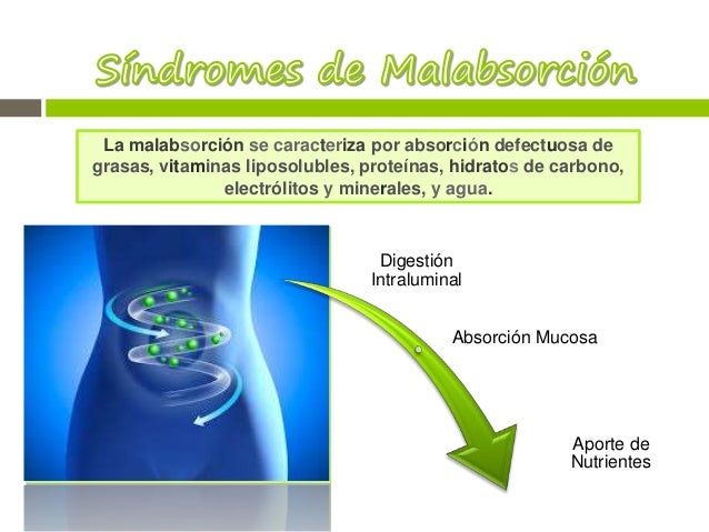 Sindromes de malabsorcion