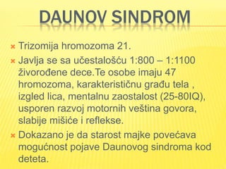 Sindromi | PPTX