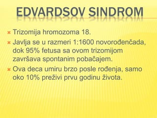 Sindromi | PPTX