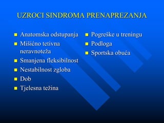 Sindromi prenaprezanja-111 | PPT