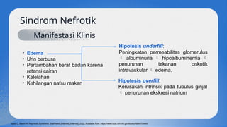 Sindrom Nefrotik Updated Presentation 2021pptx | PPTX