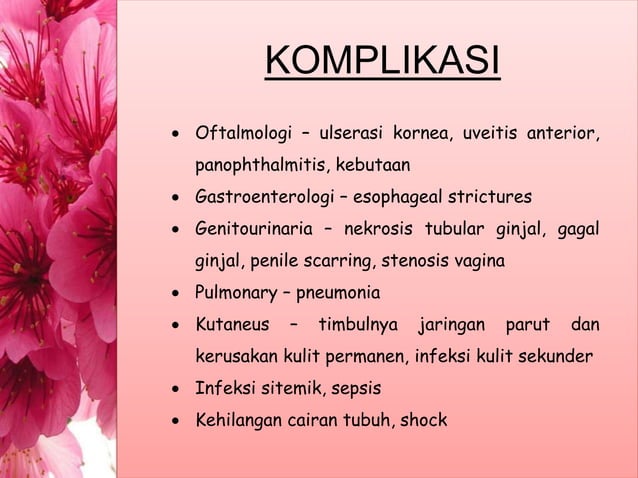 Sindrom steven johnson (ssj) | PPTX