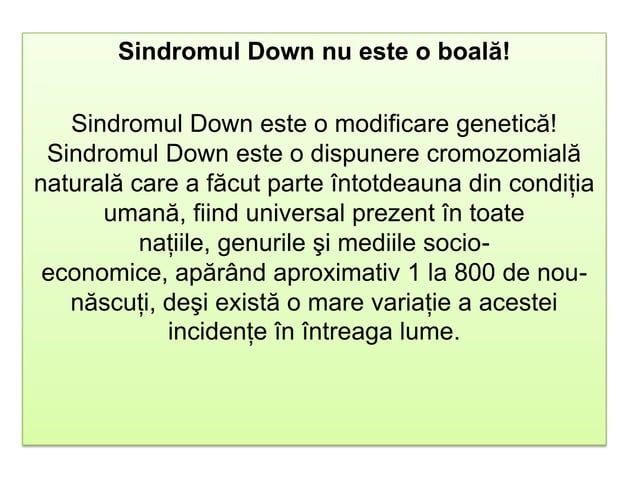 Sindromul d | PPTX