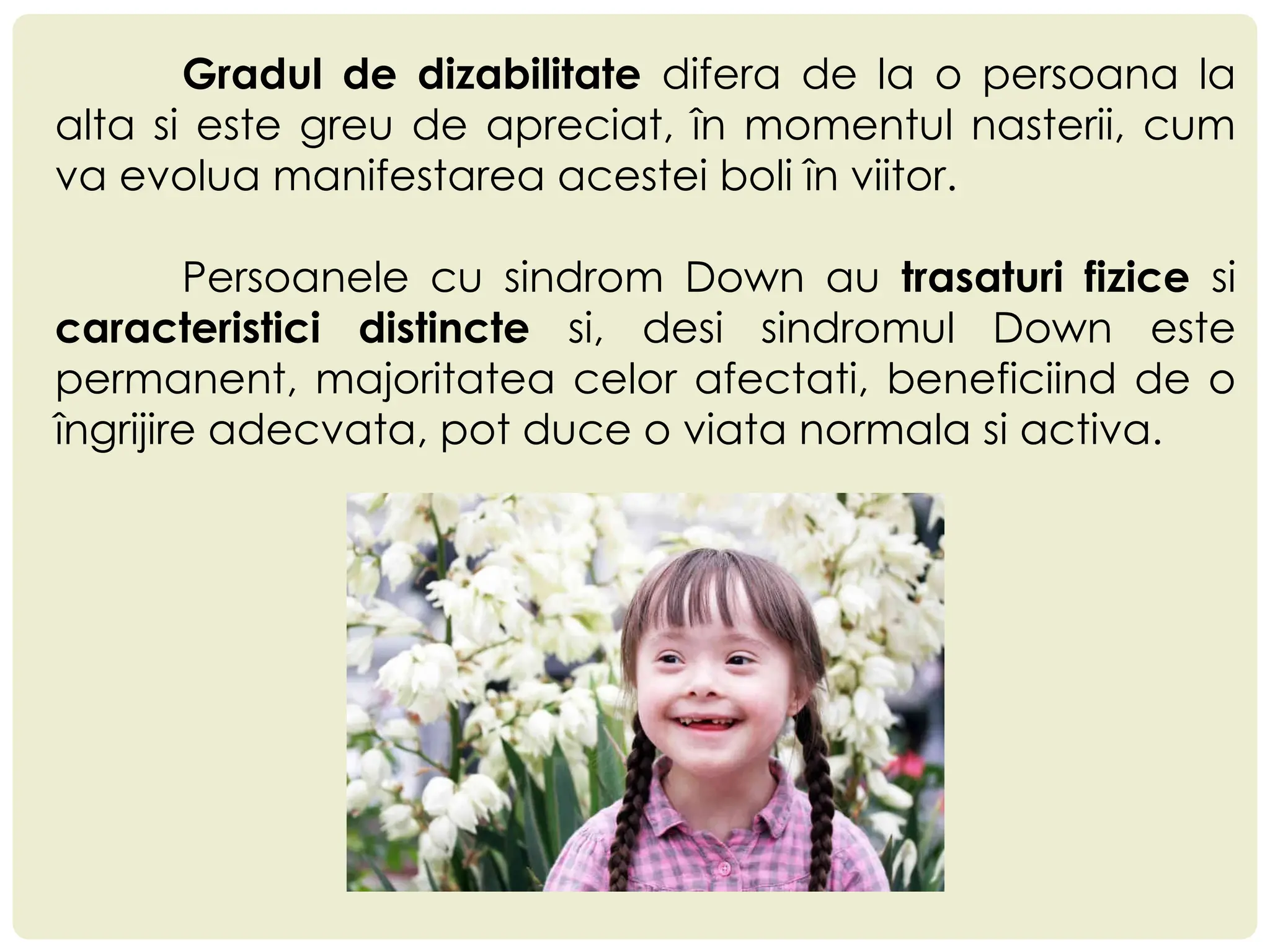 A school project about Down Syndrome Biology | PPTX