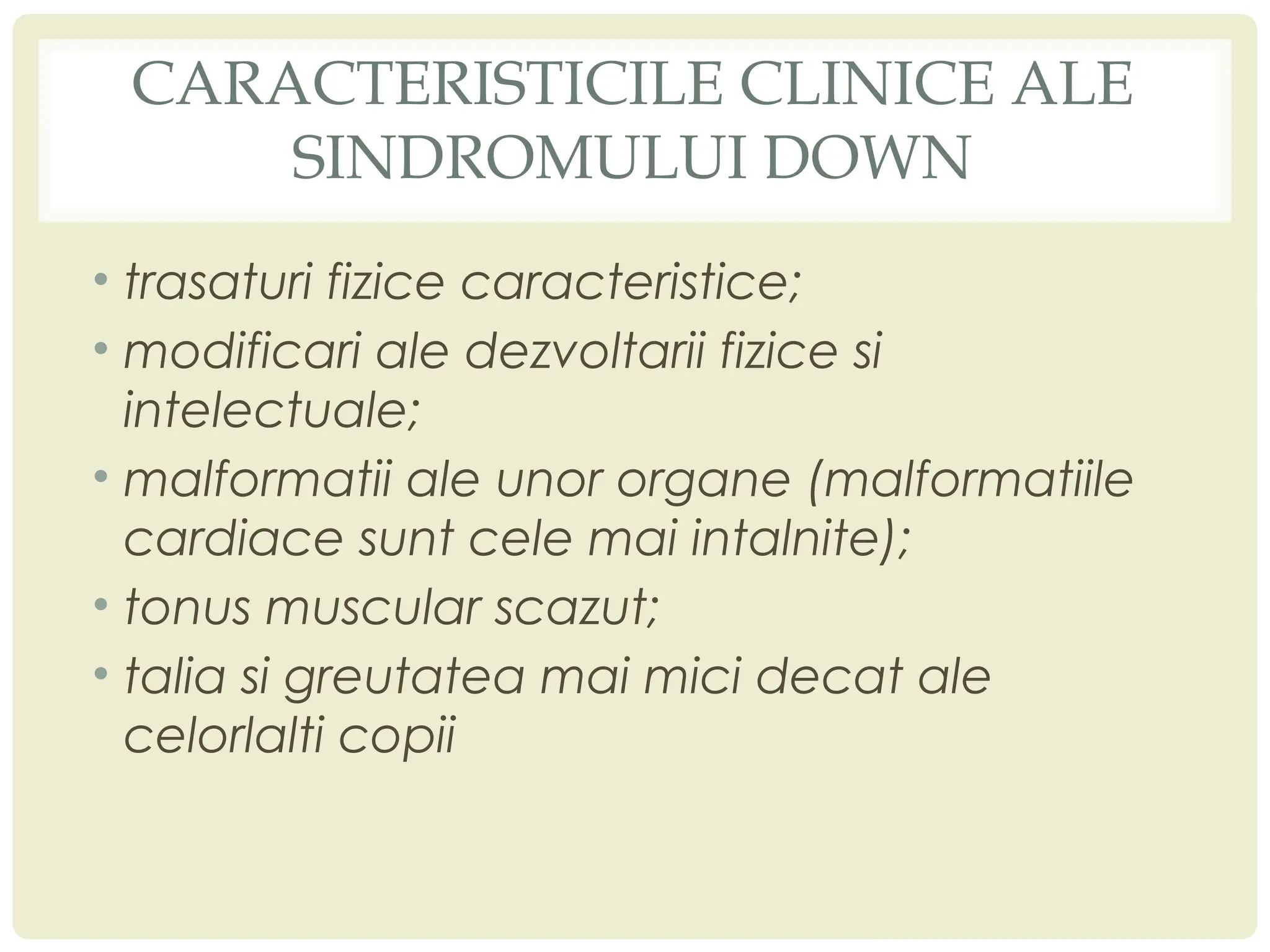 A school project about Down Syndrome Biology | PPTX
