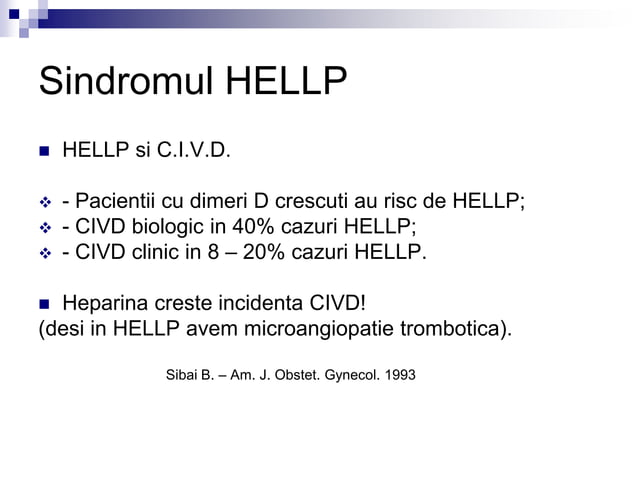 Sindromul hellp | PDF