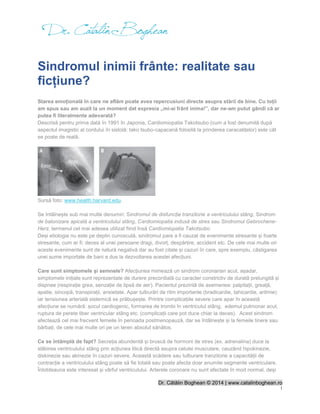 Sindromul inimii frante | PDF