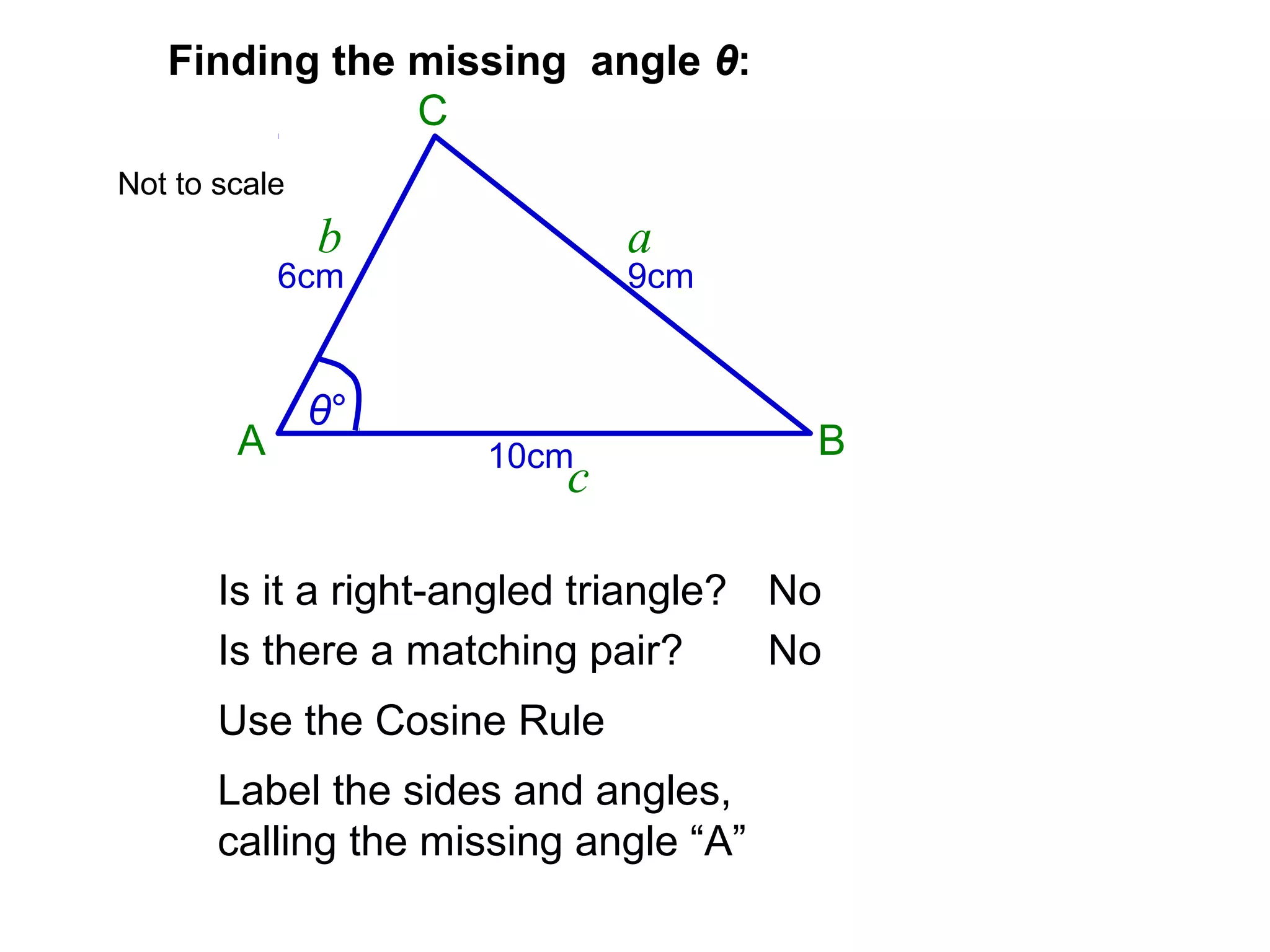 Sine and cosine rule | PPT