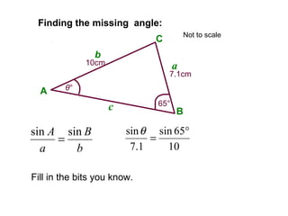 Sine and cosine rule | PPT