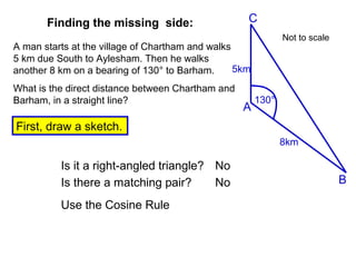 Sine and cosine rule | PPT