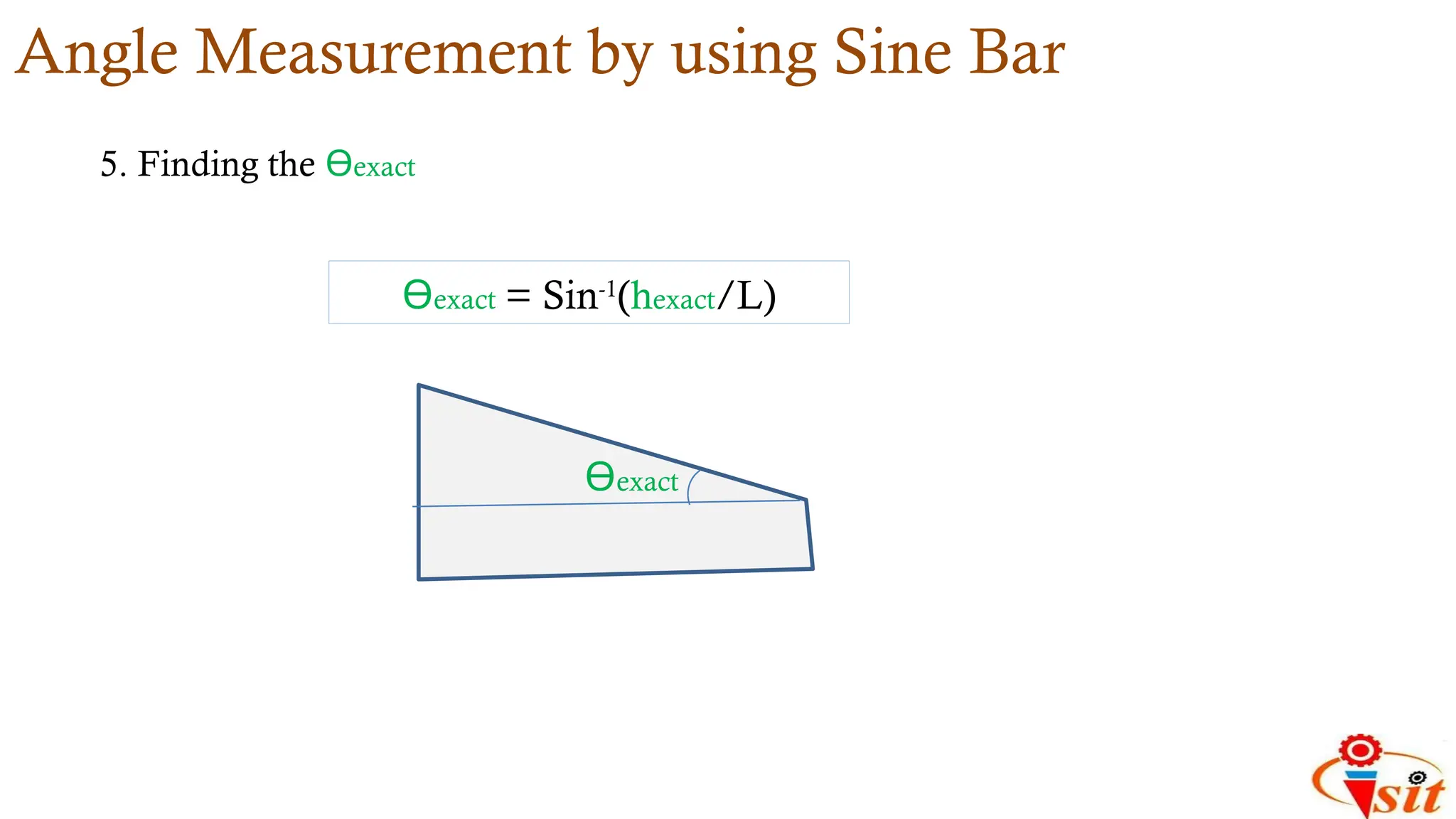 Angle measurement by using Sine Bar.pptx
