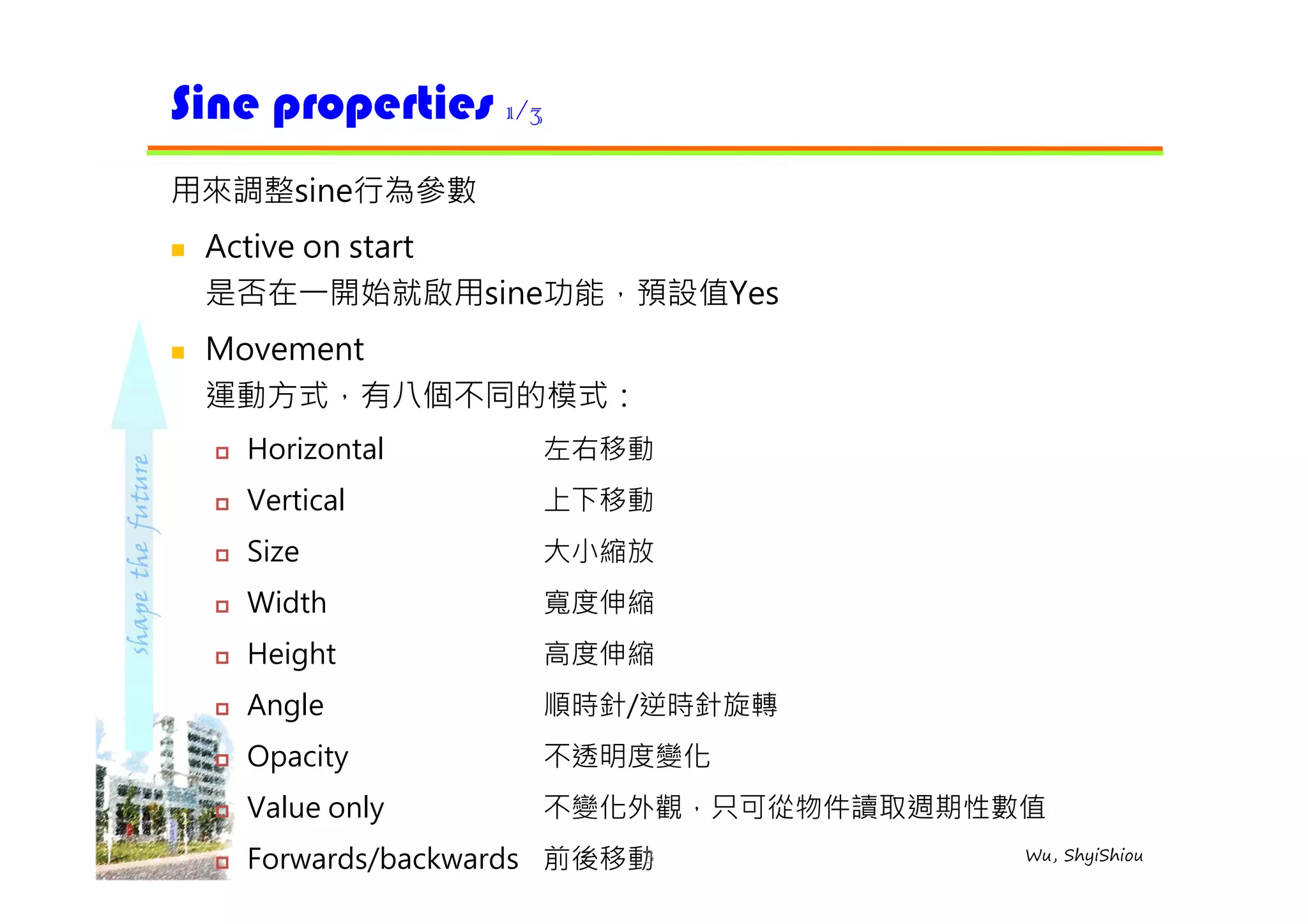 Construct 2 Sine behavior | PPT