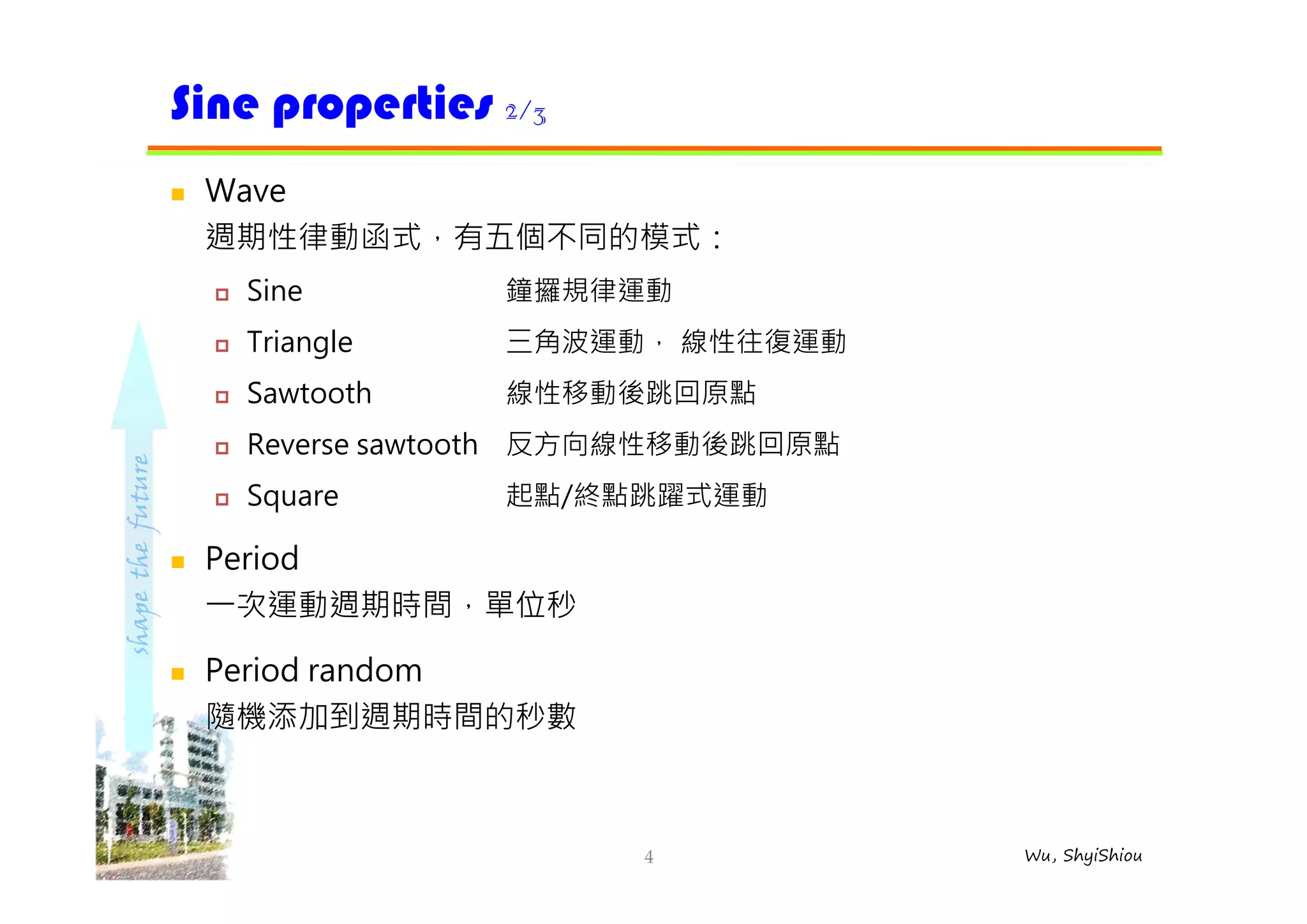 Construct 2 Sine behavior | PPT