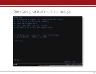 Sine nomine HAO for RHEL on IBM System z | PPT