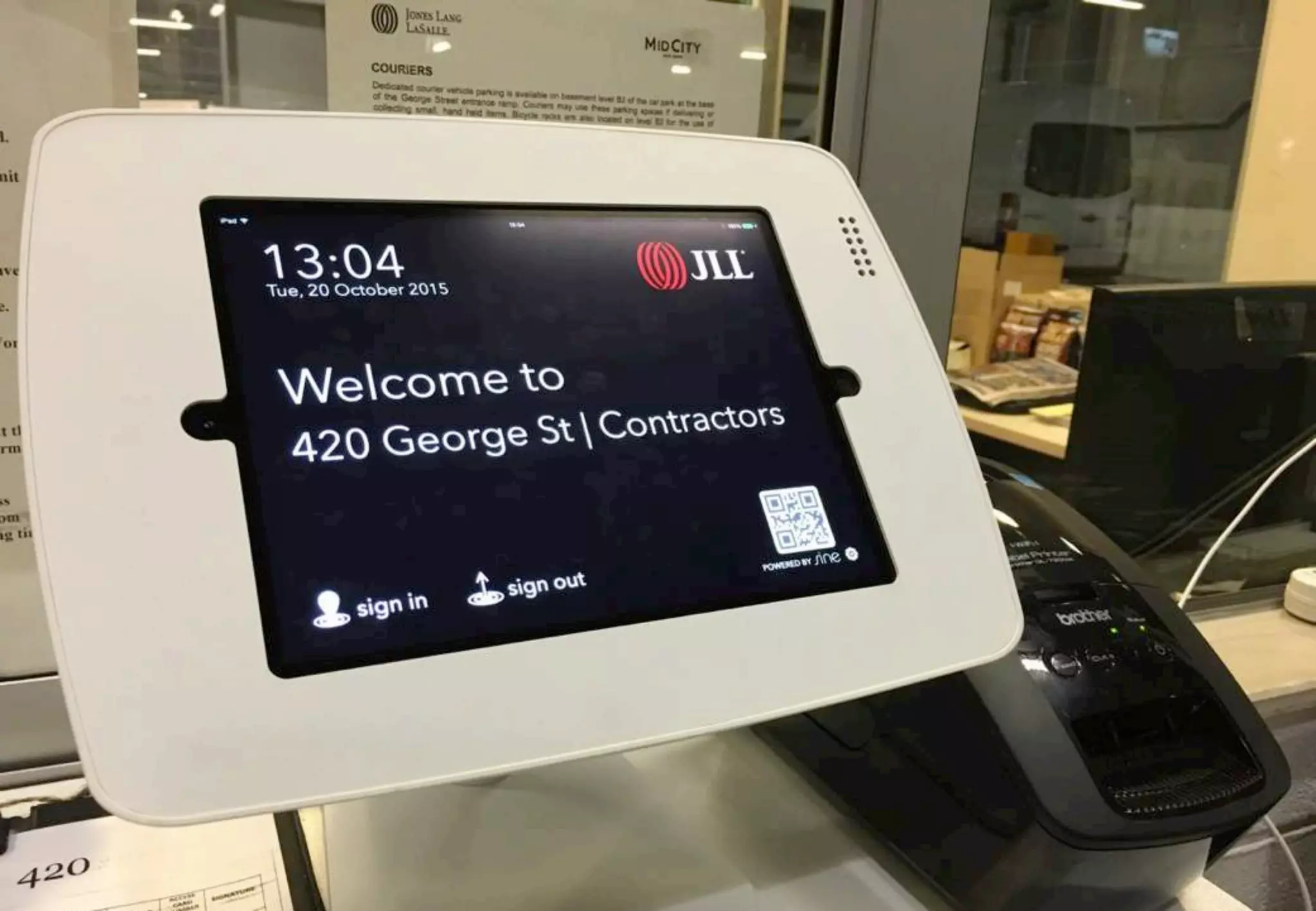 Sine visitor & contractor software | PDF