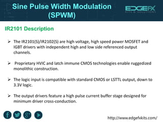 About Sine Pulse Width Modulation | PPTX