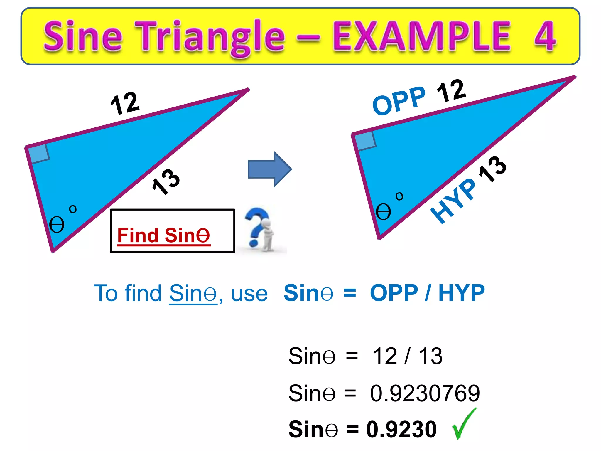 The Sine Ratio | PPTX