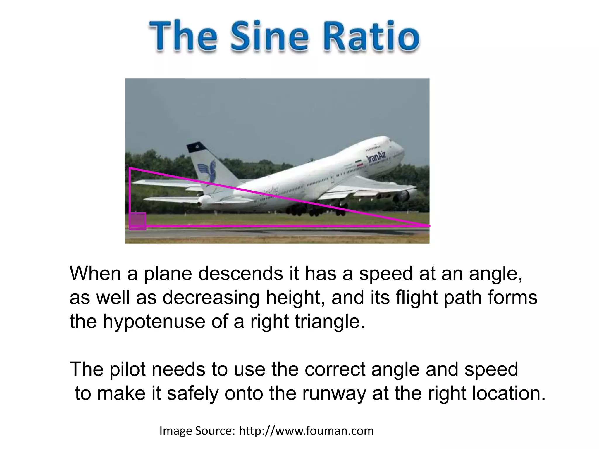 The Sine Ratio | PPTX
