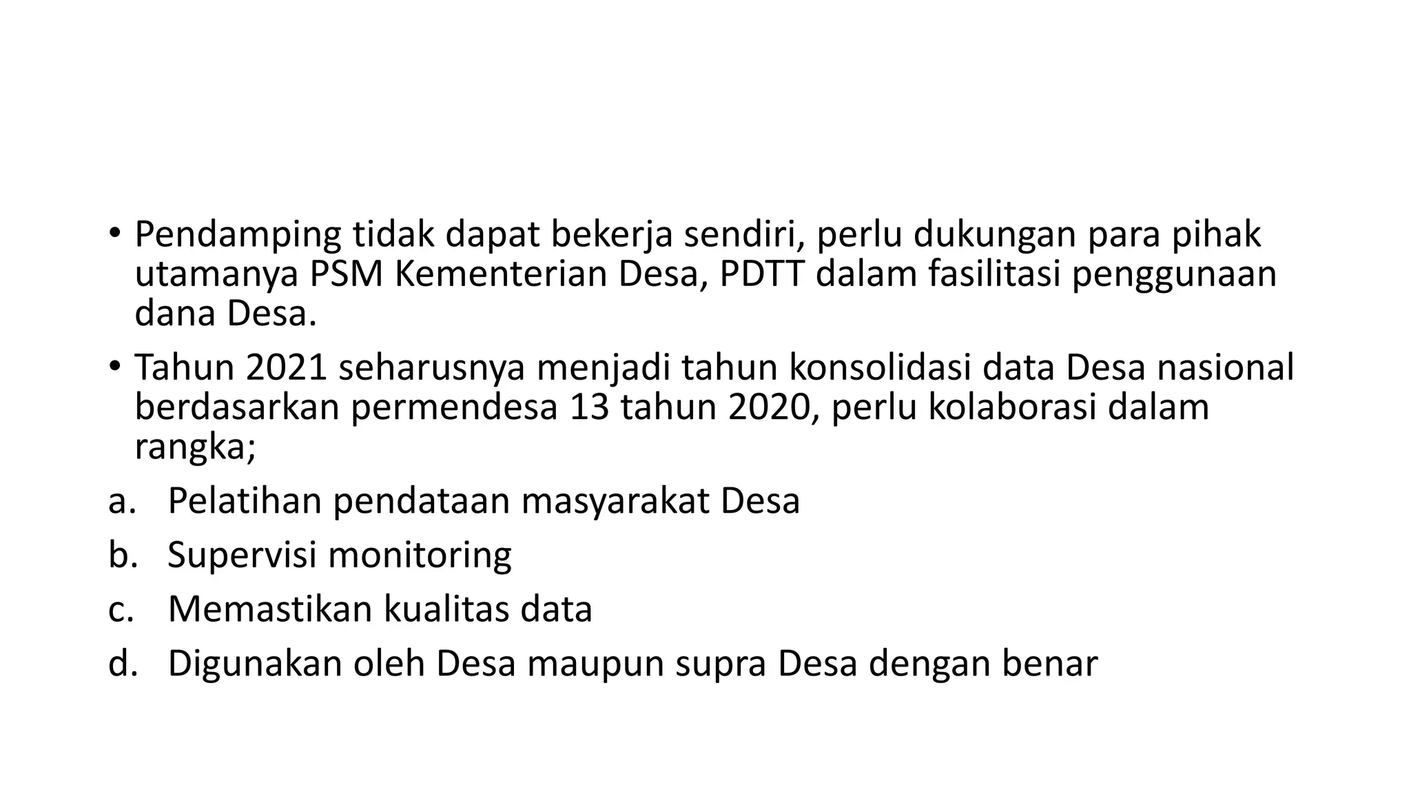 Materi Ngopi bersama PSM Eps.26 - Sinergi dalam Implementasi Prioritas Penggunaan Dana Desa | PPT