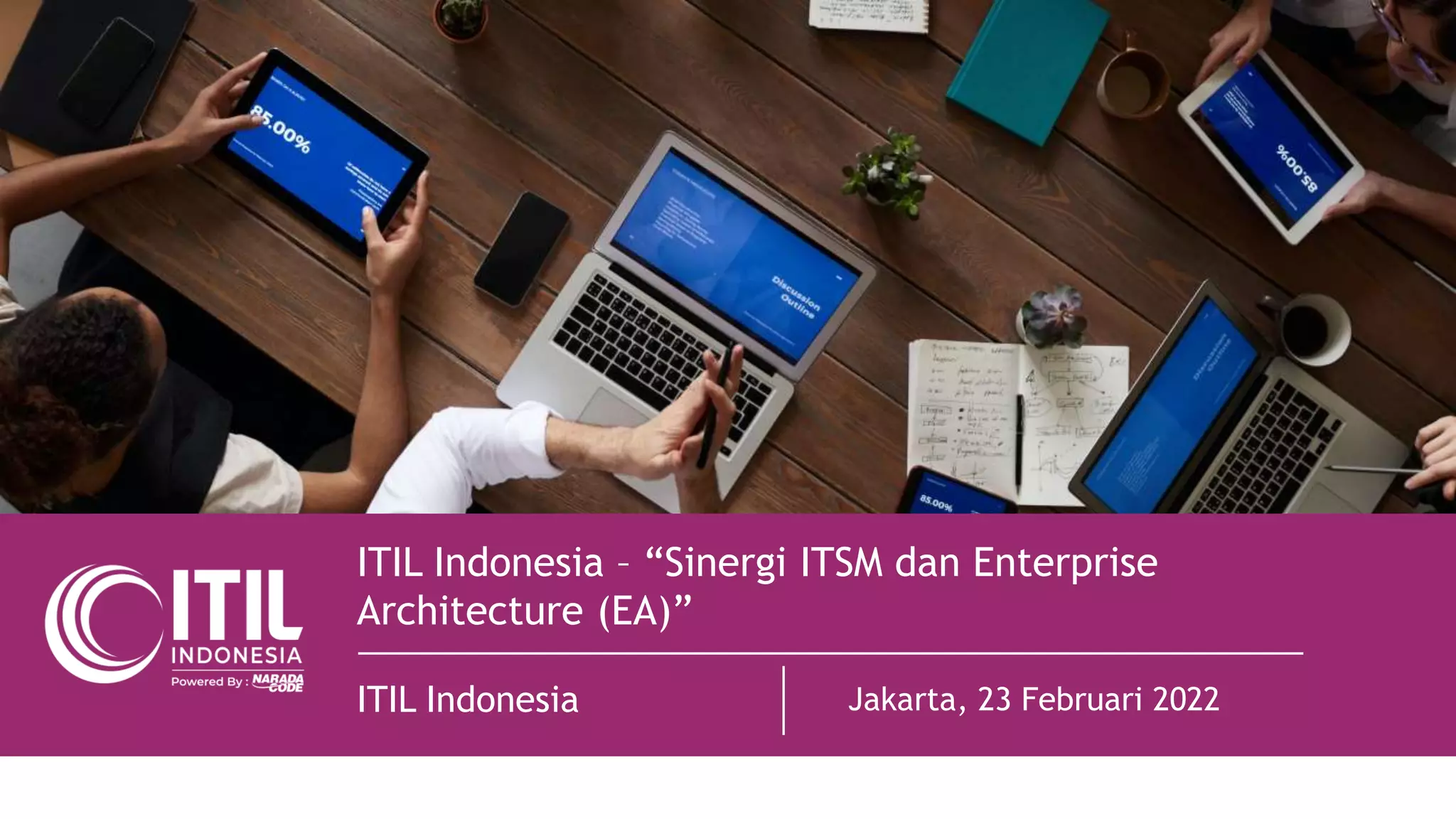(ONLINE) ITIL Indonesia Community - Sinergi ITSM dan Enterprise ...