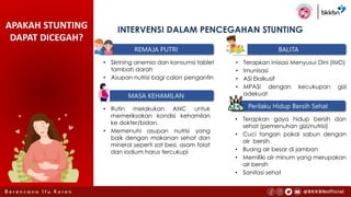 Sinergitas Program Percepatan Penurunan Stunting | PDF