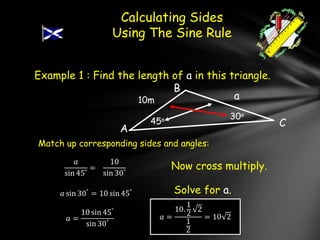 Sine rule | PPTX