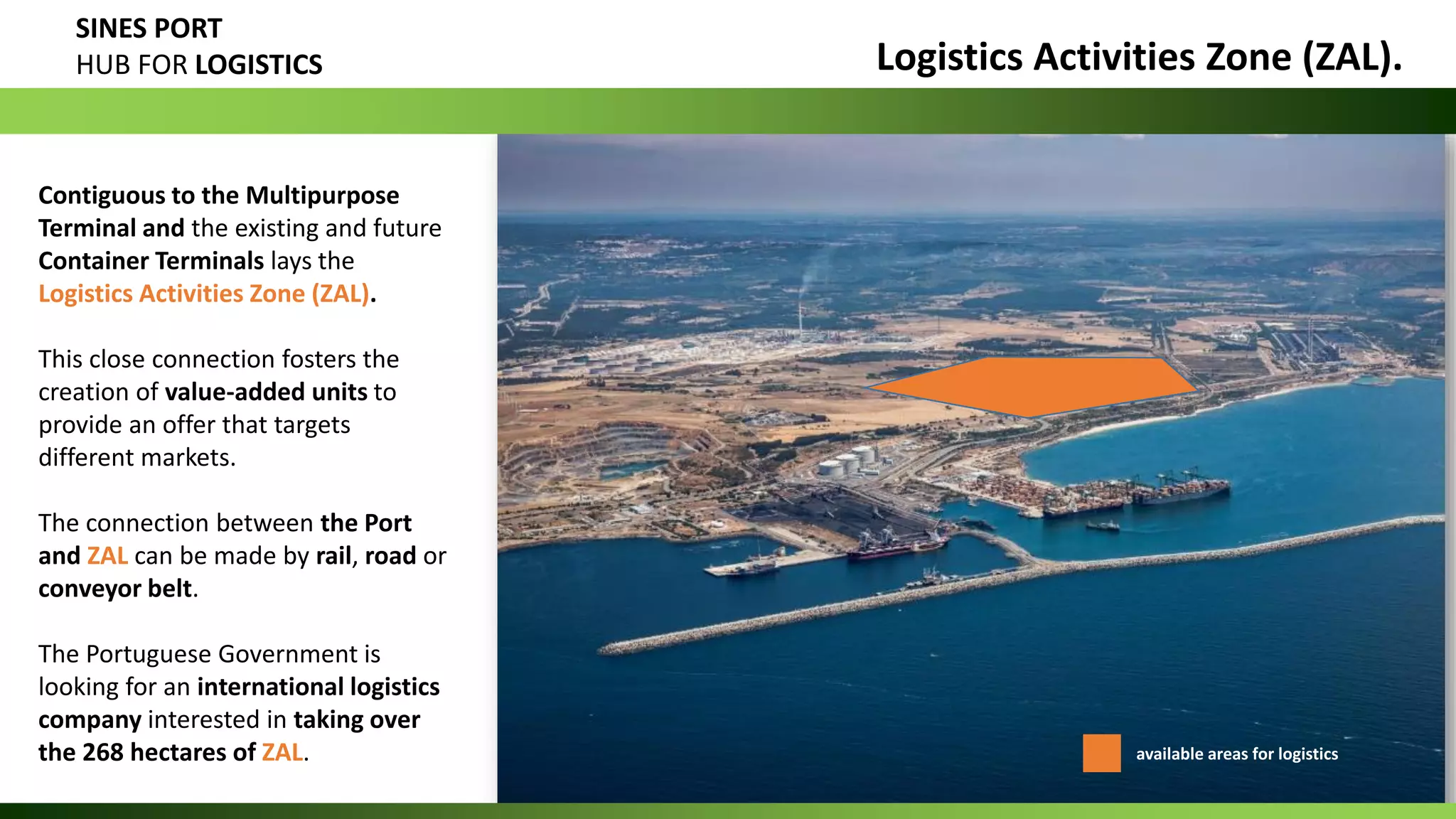 Sines Port Hub for Logistics | PPT