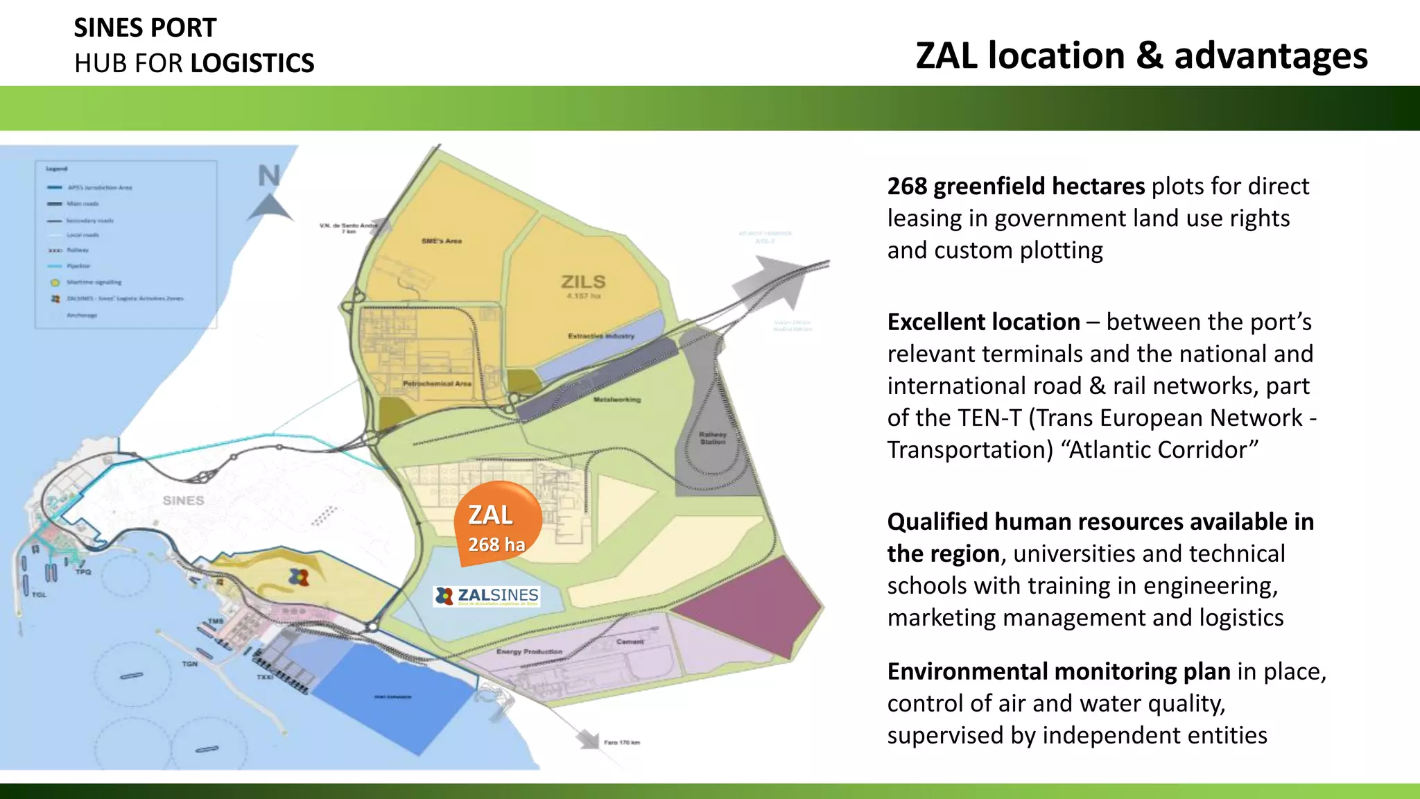 Sines Port Hub for Logistics | PDF