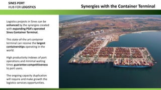 Sines Port Hub for Logistics | PDF