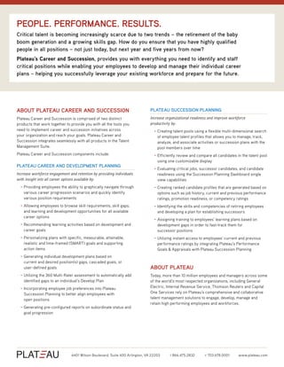 Sinfic Plateau Succession | PDF
