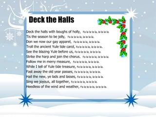 Sing a-long | PPTX | Music | Entertainment