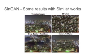 SinGAN - Learning a Generative Model from a Single Natural Image | PDF