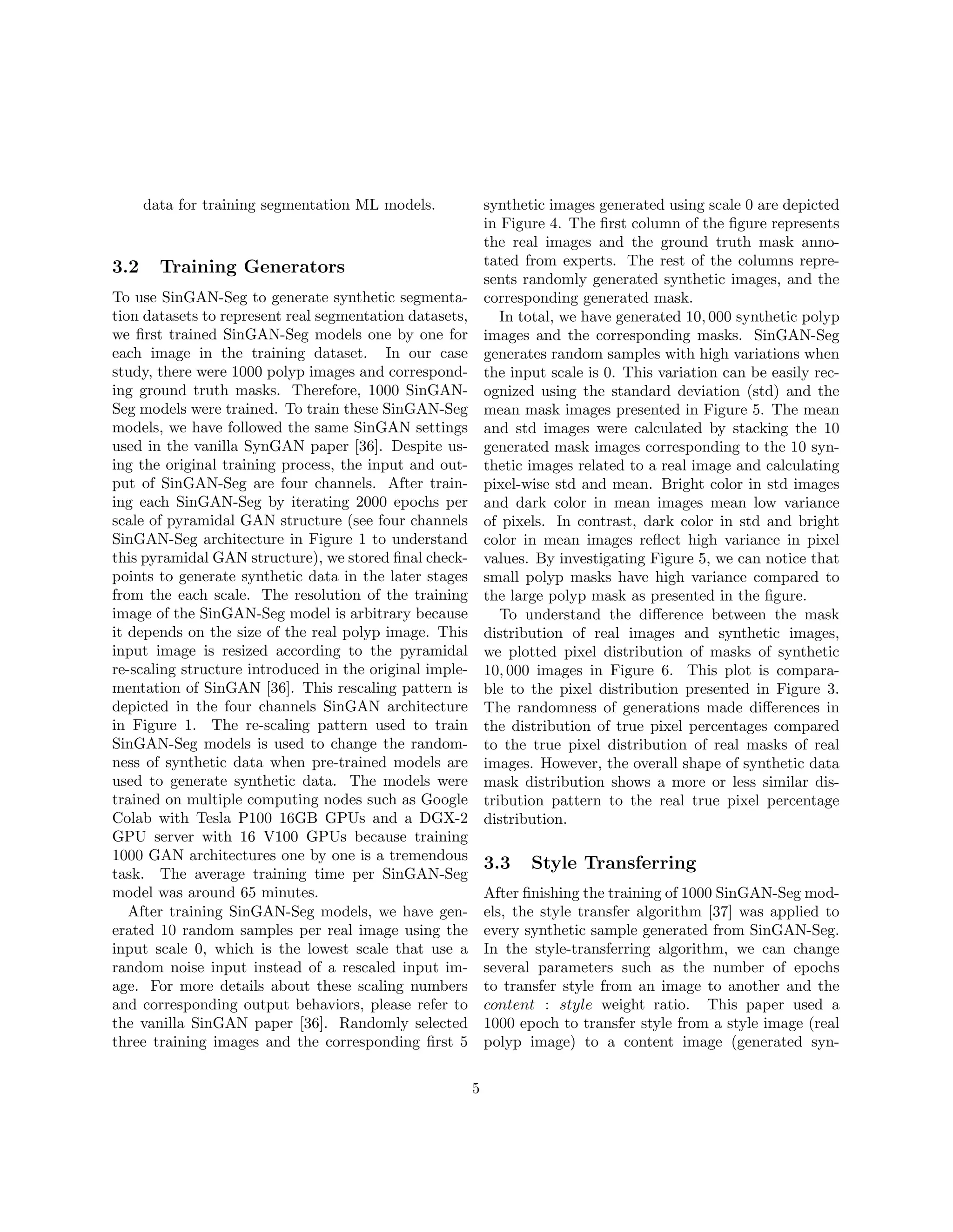 Paper Annotated: SinGAN-Seg: Synthetic Training Data Generation for ...