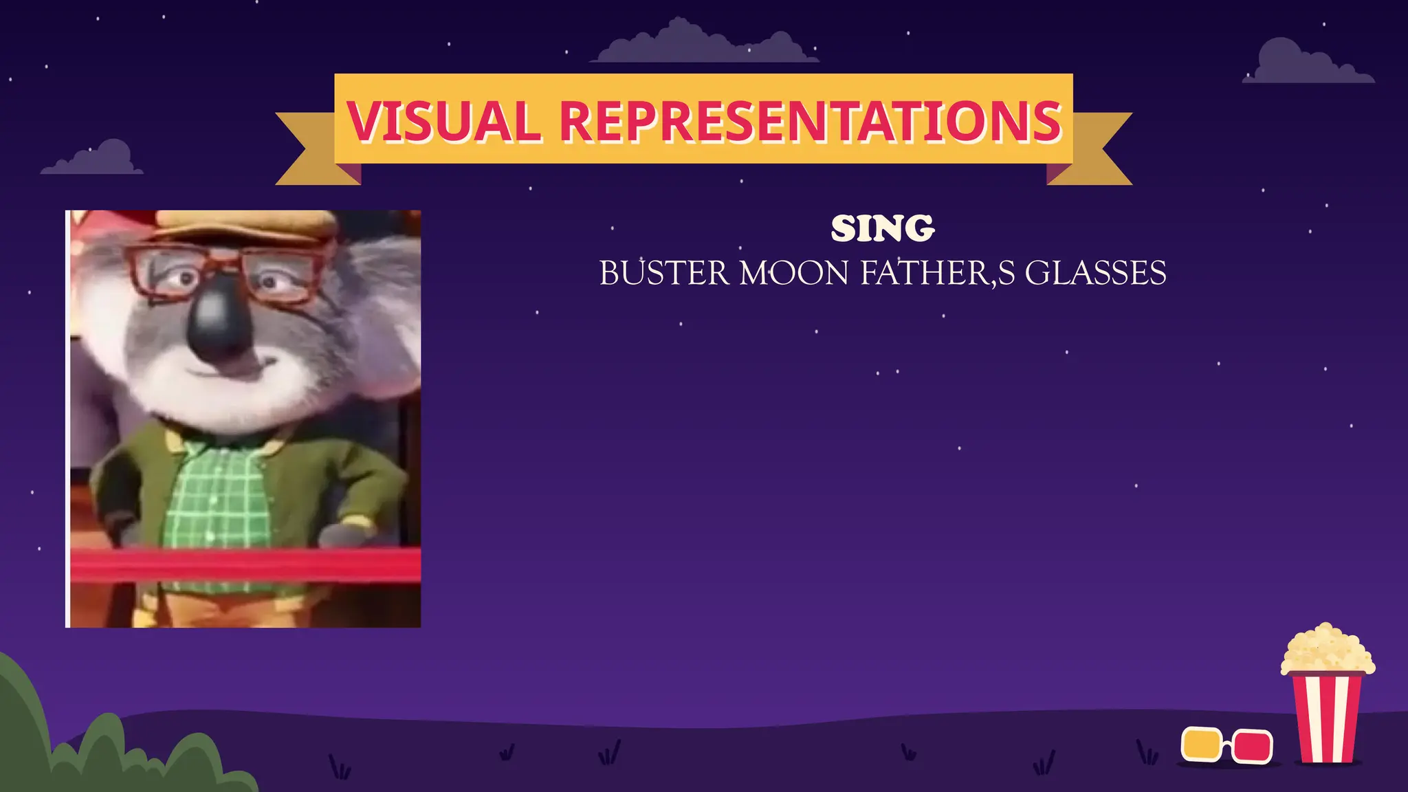 SING AND ZOOTOPIA. Visual arts presentation pptx | PPT