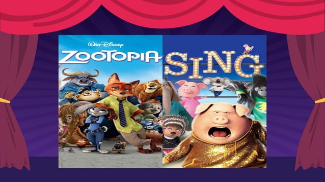SING AND ZOOTOPIA. Visual arts presentation pptx | PPT