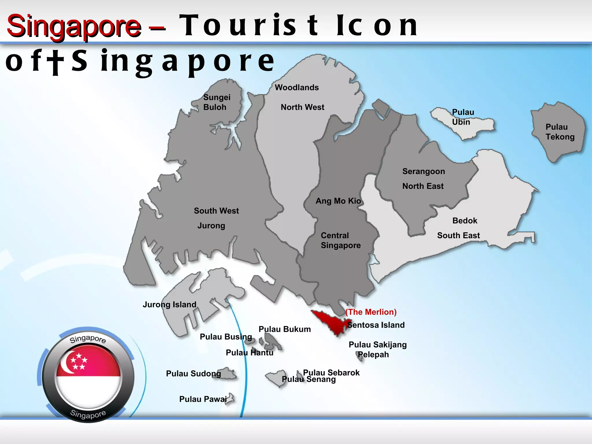 Singapore Powerpoint Map Templates | PPT
