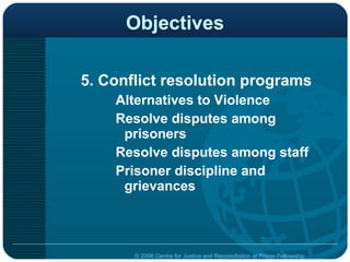 Restorative Justice in Prisons | PPT