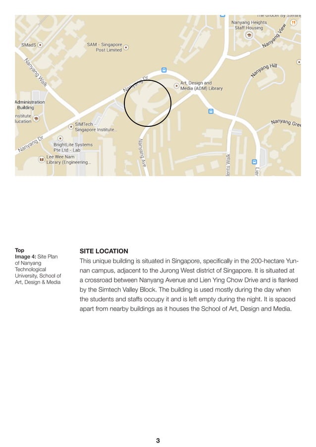 Nanyang Technological University School of Art Design and Media ...