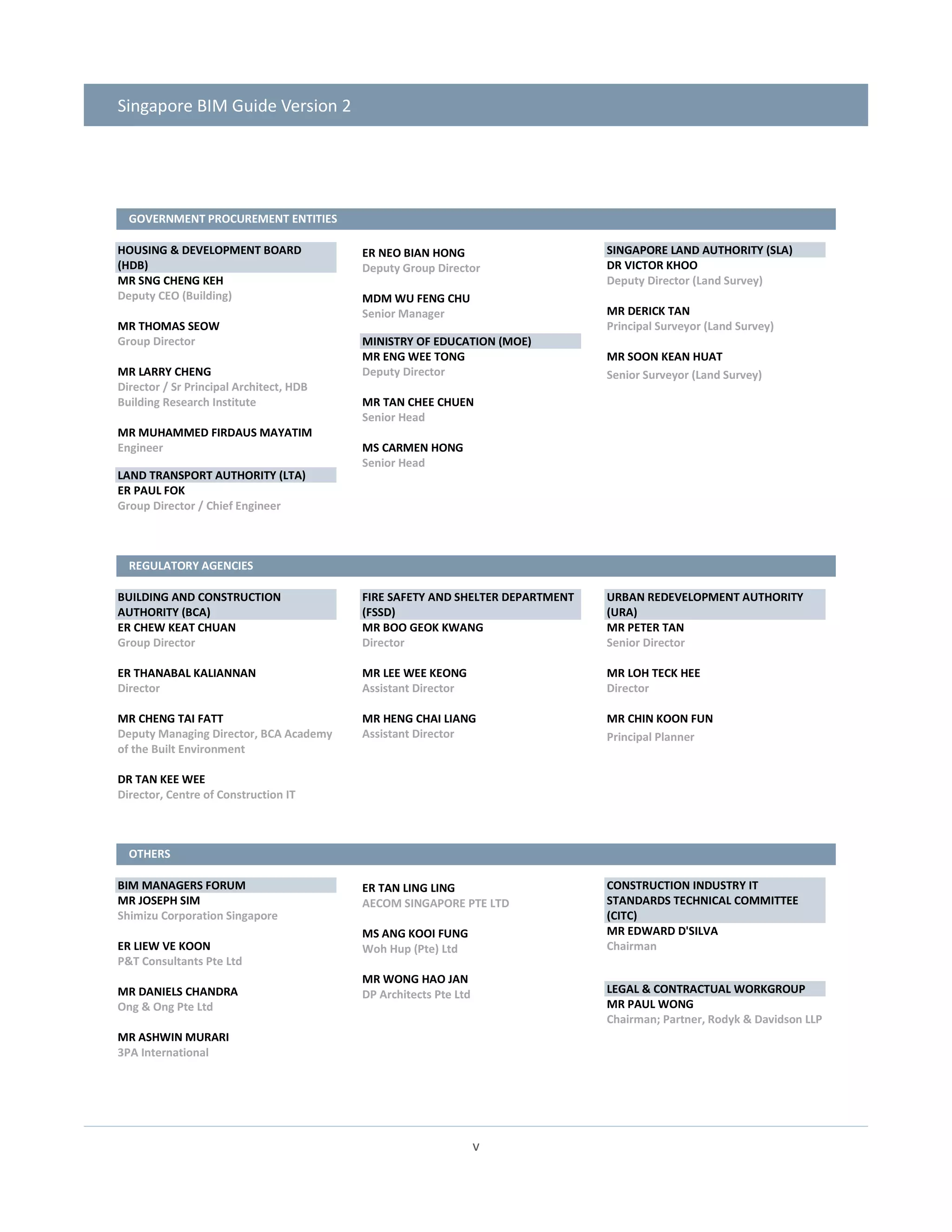Singapore bim-guide v2 | PDF