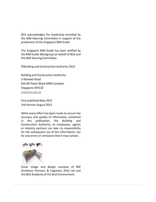 Singapore bim-guide v2 | PDF
