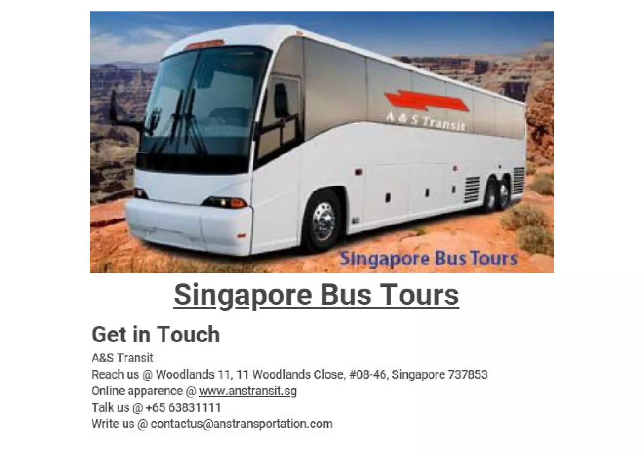 Singapore Bus Tours | PDF