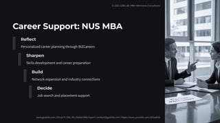 Singapore MBA Comparison NUS vs SMU vs NTU | PDF