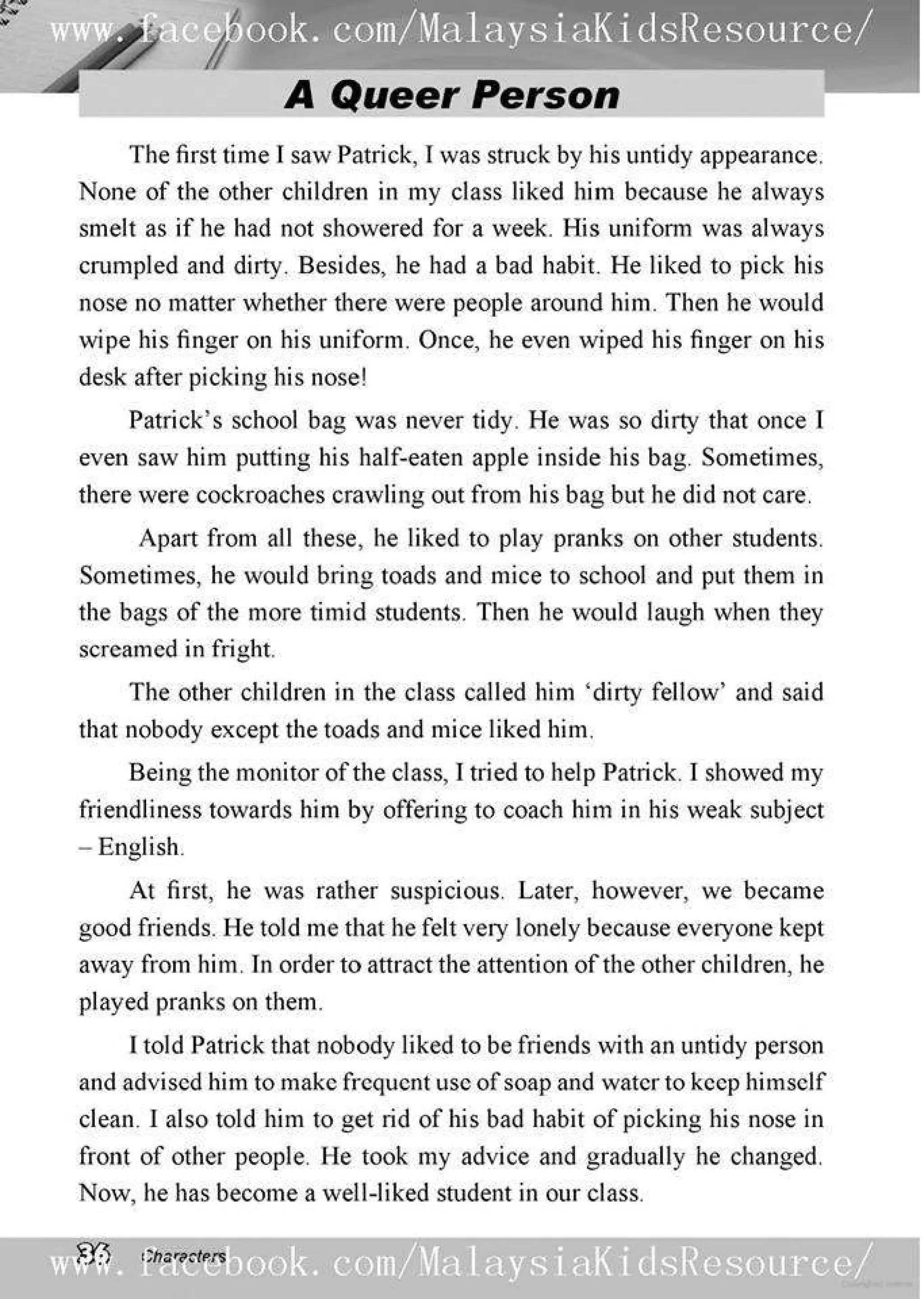 Singapore model-composition-primary-4 | PDF