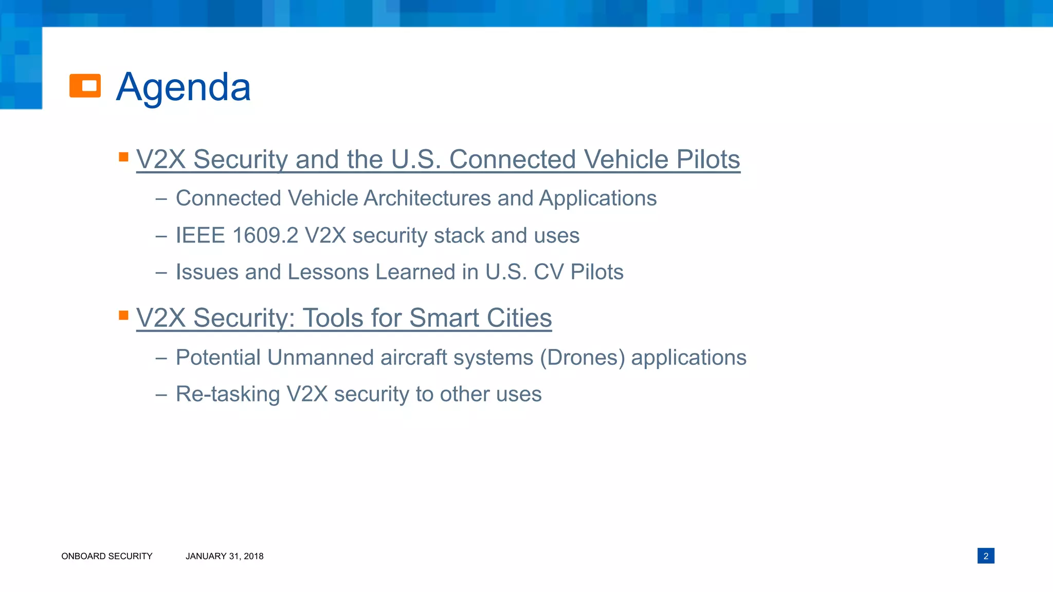 Locking Down and Re-Using V2X Security - Lessons for Smart Cities | PDF